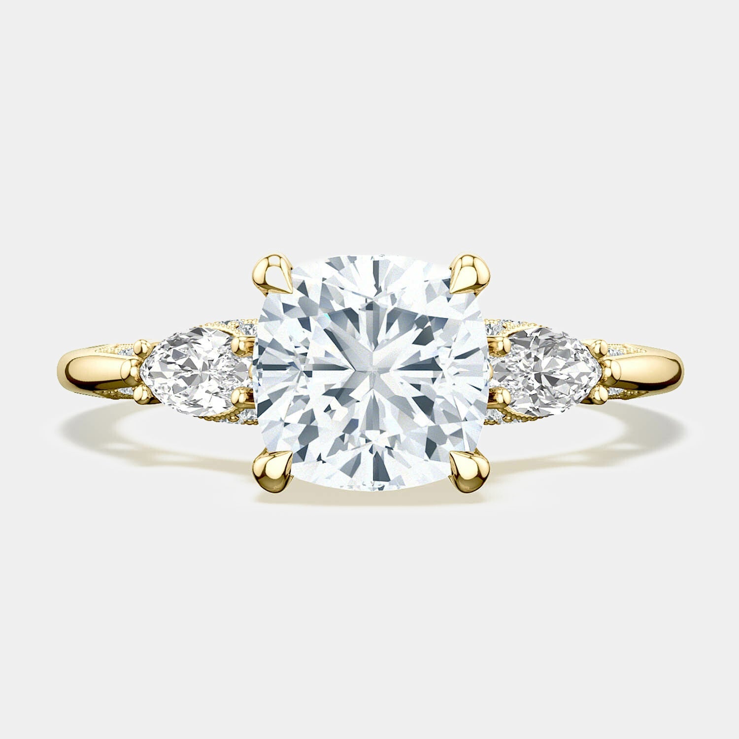 Cushion Cut Engagement Rings | Sheiban Jewelers