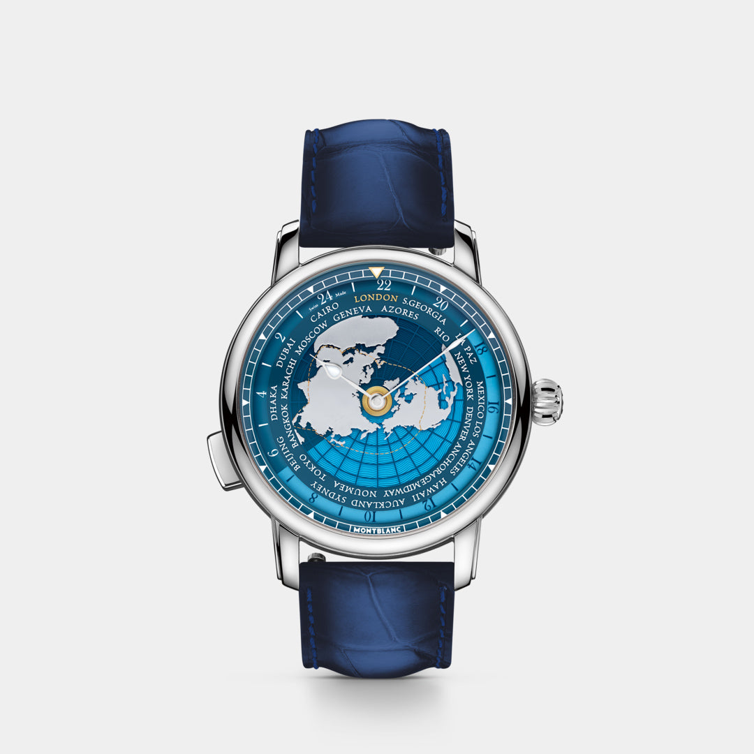 Montblanc | Star Legacy Orbis Terrarum – Blue Dial | Steel